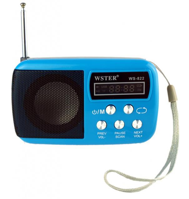 Mini Digital Speaker System WSTER WS-822 modré | NIPPON CEC