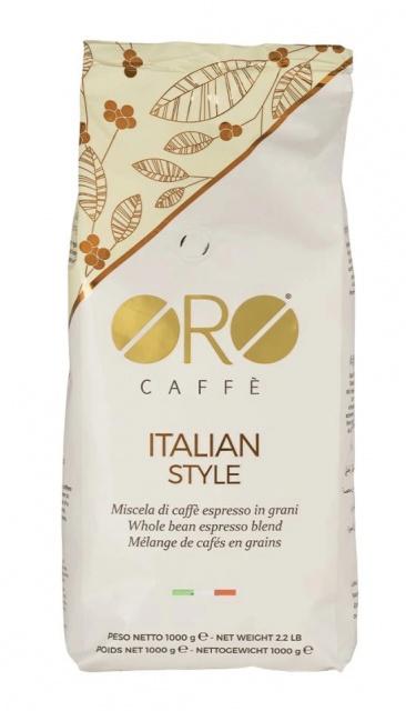 ORO Caffé Italian Style zrnková káva 50% Arabica + 50% Robusta 1kg ...