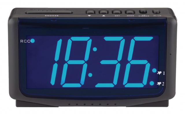 Rádiem řízený digitální budík HE-CLOCK-65 Balance | NIPPON CEC