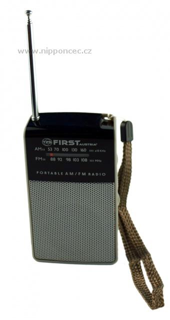 Kapesní rádio First Austria FA 2314-1 Grey | NIPPON CEC