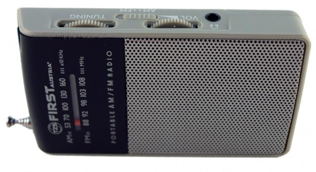 Kapesní rádio First Austria FA 2314-1 Grey | NIPPON CEC