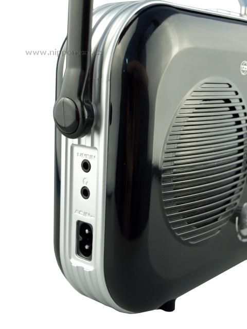 Retro rádio First Austria FA 1906 Black | NIPPON CEC